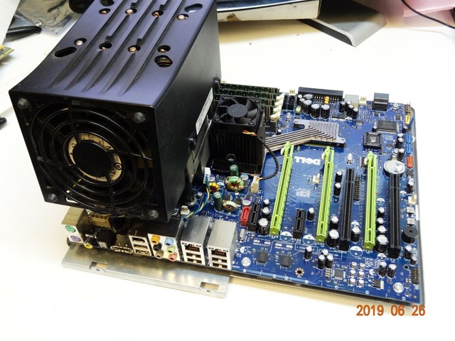 Dell XPS 730 730X Desktop Motherboard LGA 775 F642F W/ CPU, Heatsink ...