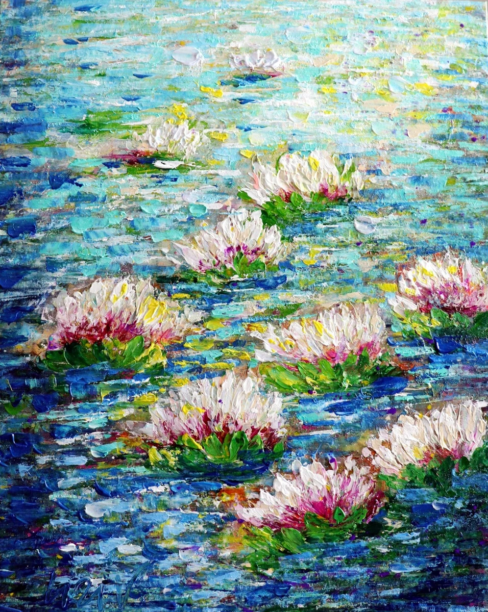 Monet Water Lilies Original