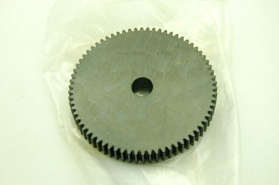KHK Stock Gears KSSA 1.5-70 Hubless Spur Gear 70 Teeth New | eBay