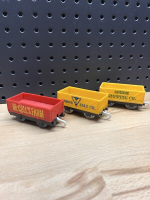 Thomas & Friends Trackmaster Cargo Lot McColls Farm Sodor Shipping Salt ...