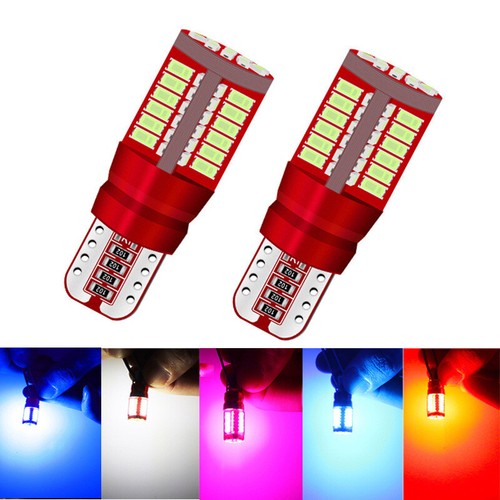 T10 Car 501 Bulb Led Side Light Bulb Canbus Error Free 57 Smd Xenon ...