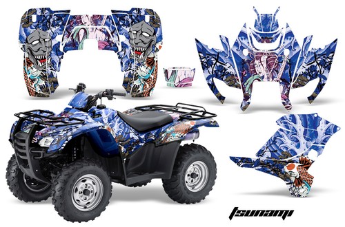 ATV Graphics Kit Decal Sticker For Honda Rancher AT 420 2007-2013 ...