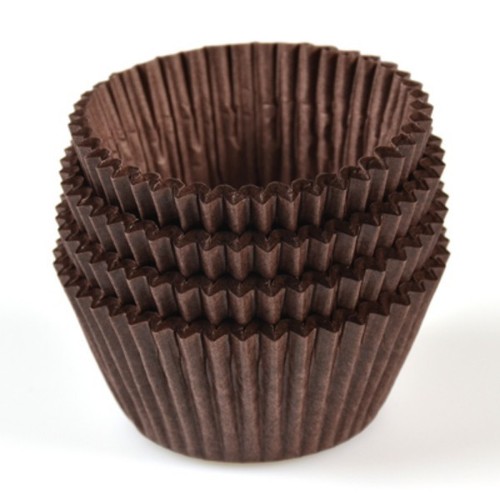 NEW Brown Paper Patty Pans - 38mm Base - 25mm - PACKET(500), Bakeware ...