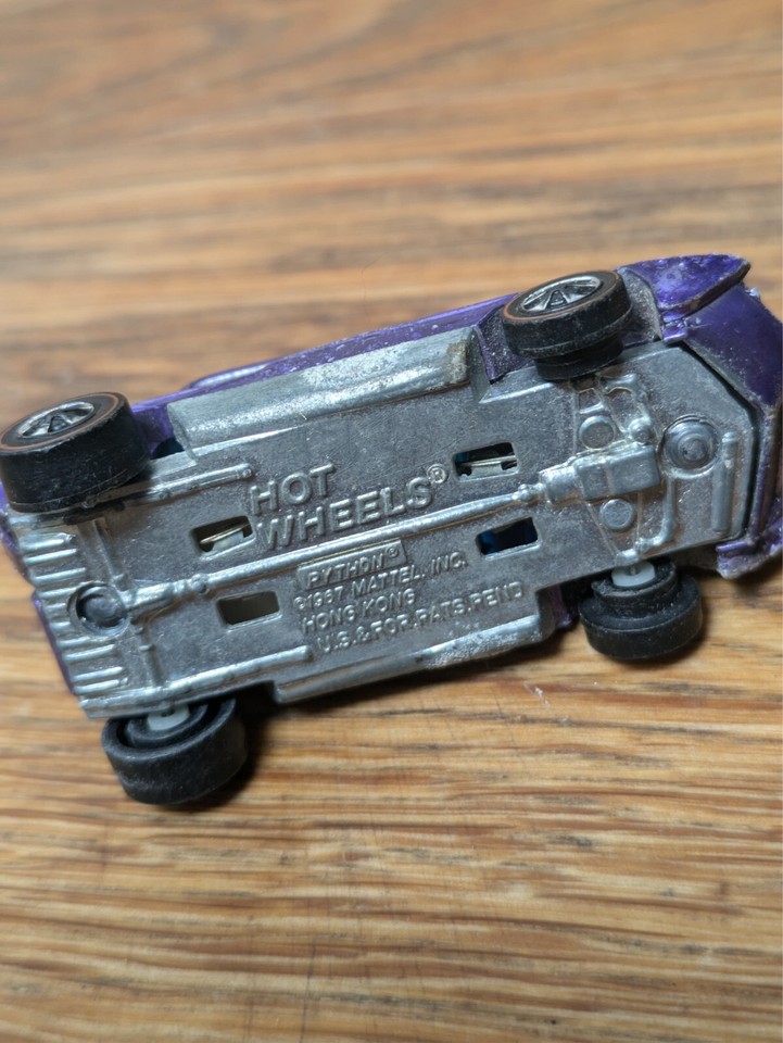 Hot Wheels PYTHON | 1967 Redline Original | Condition Discount | Purple Car | eBay