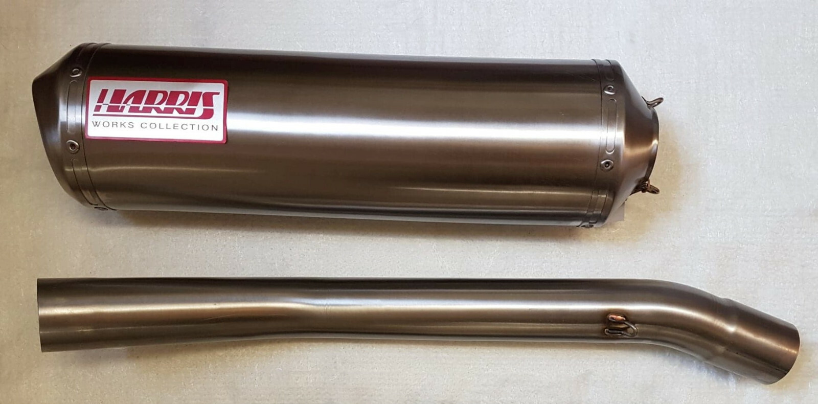 SUZUKI GSF1200 BANDIT - S EXHAUST HARRIS WORKS SLIP ON ROAD LEGAL 2005/ ...