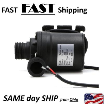 small 12 volt water pump BRUSHLESS & submersible 12VDC | eBay