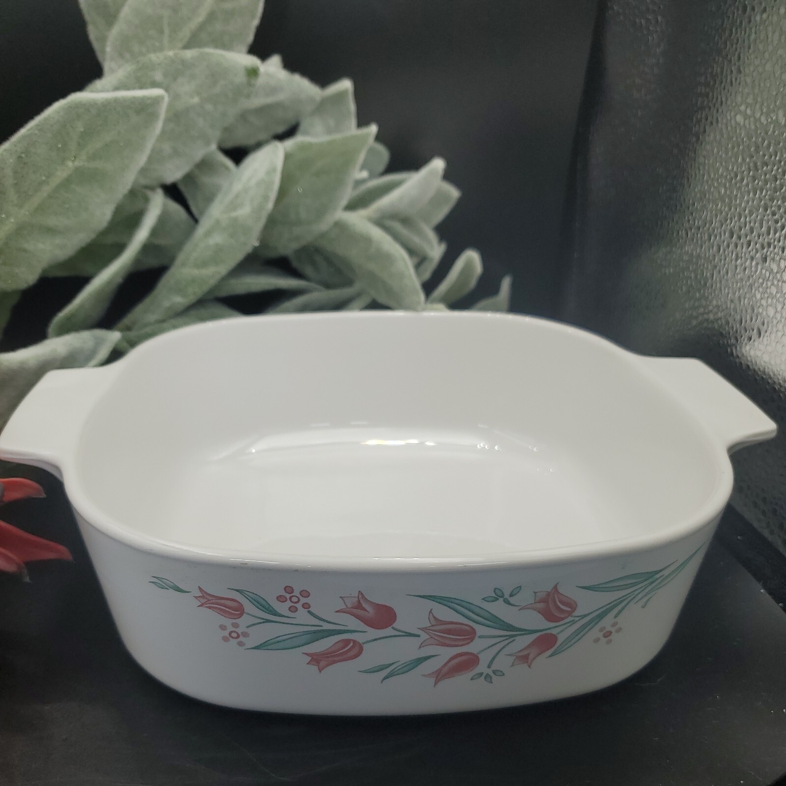 Corning Ware - Rosemarie - Vintage 90s 2L Corningware Casserole Pink ...