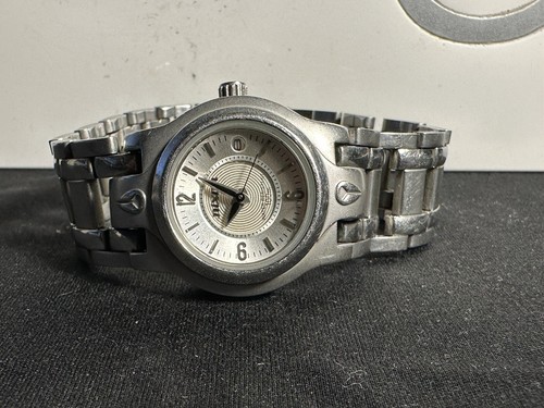 Nixon The Grace Watch Women Silver Tone Round Date 30M Stainless | eBay