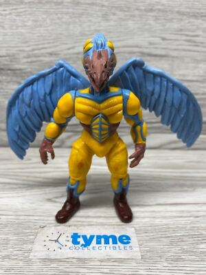 Power Rangers Bird Man Figure Vintage Bandai Blue & Yellow 1994 - | eBay
