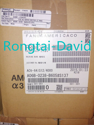 A06B-0238-B605#S137 Fanuc SERVO MOTOR Board New Fast Shipping By DHL | eBay