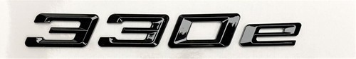 1PCS NEW 330E 330 LOGO CAR REAR TRUNK NAMEPLATE EMBLEM BADGE DECAL ...