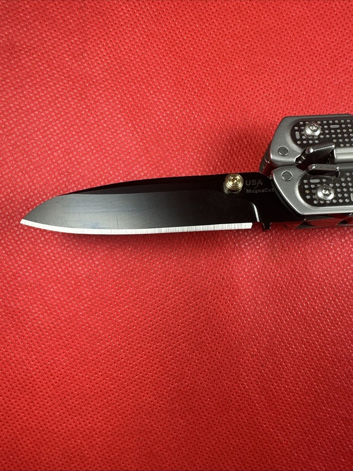 Custom Leatherman Free P2 w/ ARC MagnaCut Blade, Wave Alpha stud great ...