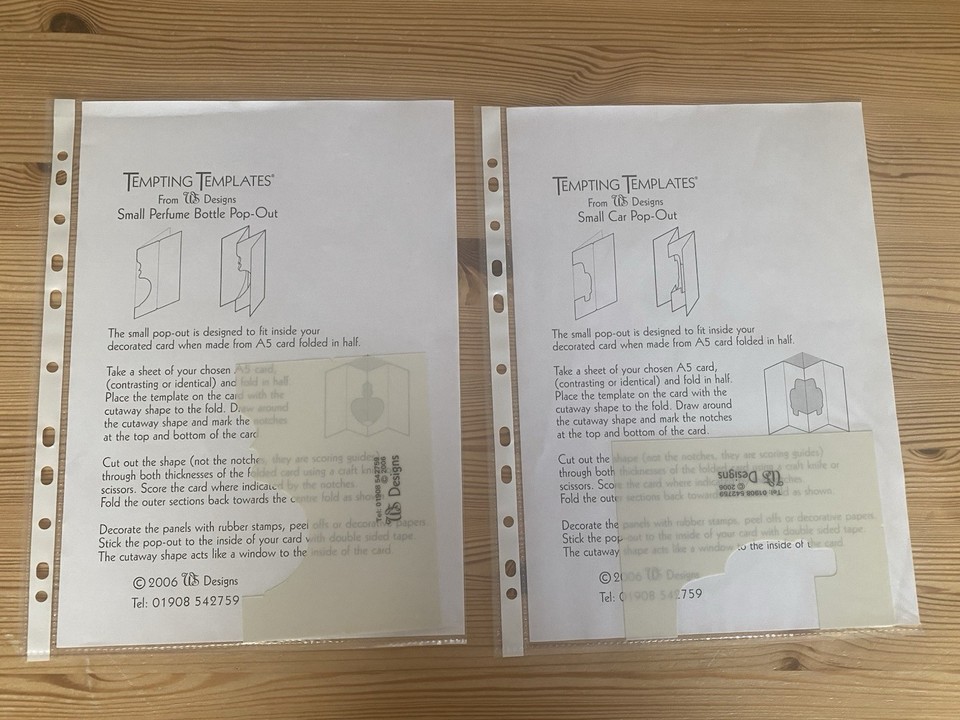 28 Tempting Templates For Card Making And Project Sheets Many Different ...