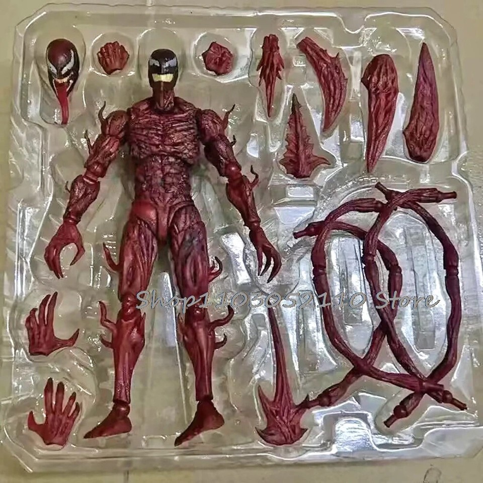 New S.H.Figuarts Carnage 8in Action Figure Venom: Let There Be Carnage ...