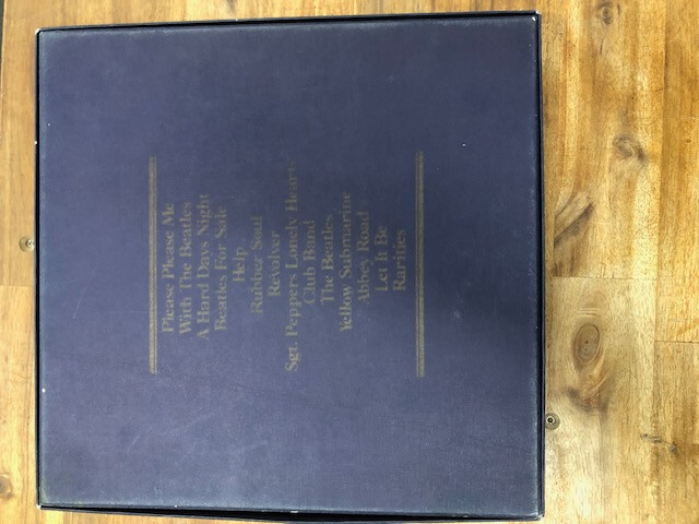 The Beatles Blue Box Collection 14 x Vinyl LP's NM- Australian ...