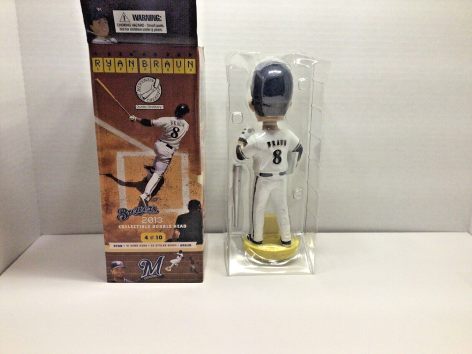 Ryan Braun 2013 SGA Bobblehead Milwaukee Brewers Free S/H | eBay