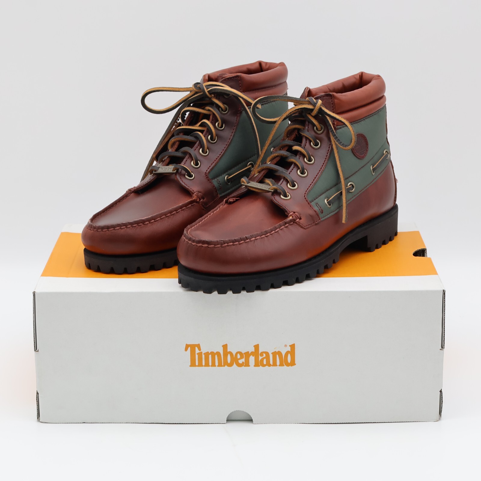 TB0A6DNHEDP1 Beams Timberland Authentic 7eye Classic Lug Dark Brown ...
