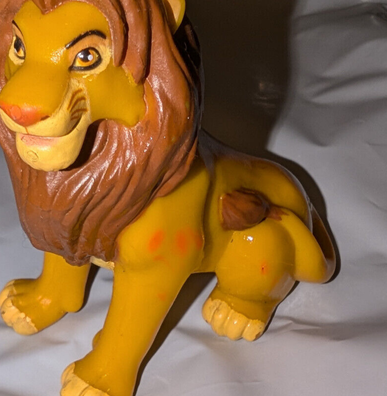 1994 Disney Lion King Mufasa Scar Simba Nala + Fighting Action Figures ...