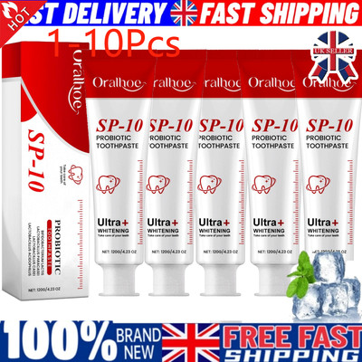 1-10x Oralhoe Toothpaste - Oralhoe Sp-10 Probiotic Toothpaste, Ultra SP ...