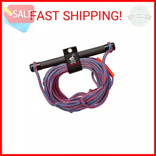Airhead Water Ski Rope with Rubber Handle, 1 Section, 75-Feet | eBay