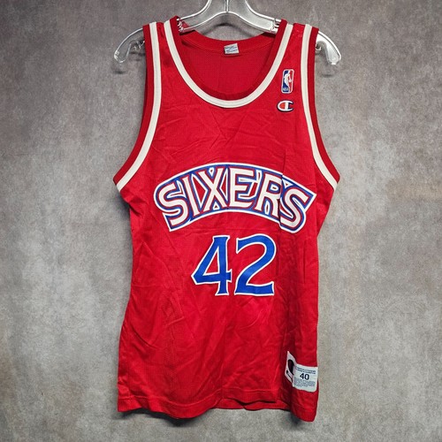 Vintage 90s Champion NBA Philadelphia 76ers Jerry Stackhouse 42 Jersey ...