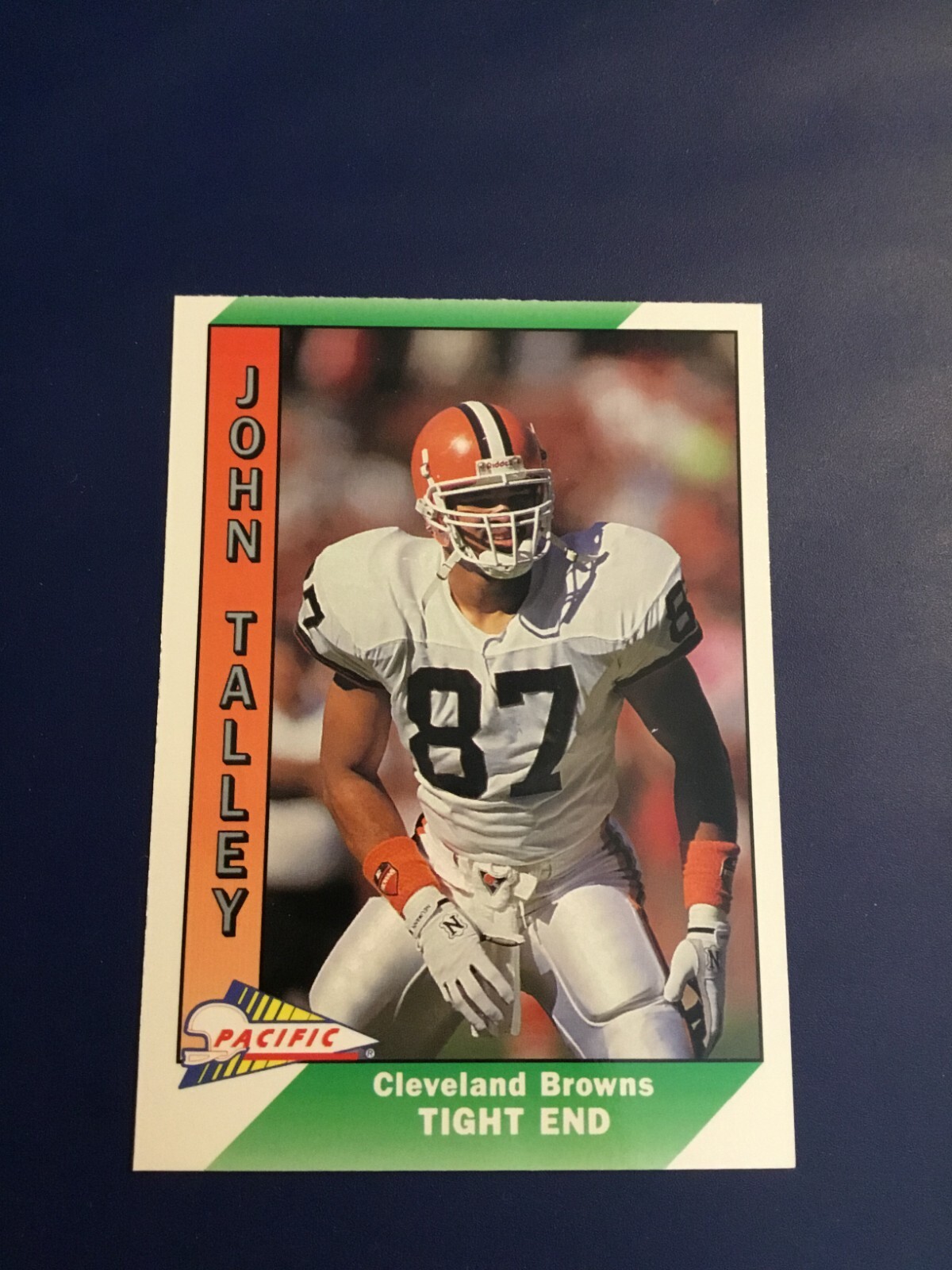 1991 Pacific # 87 JOHN TALLEY ROOKIE Cleveland Browns Great Card ! | eBay