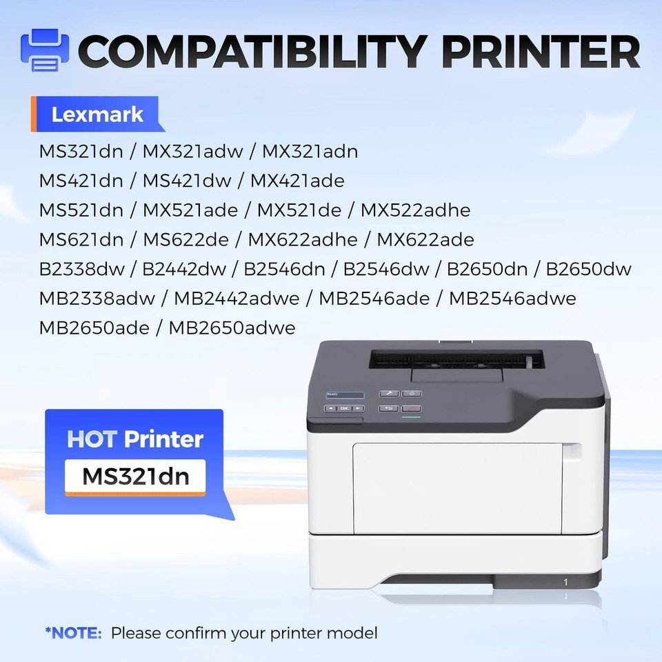 Reliable Lexmark 56F0Z00 Drum Unit - Enhanced Print Quality, Advanced ...