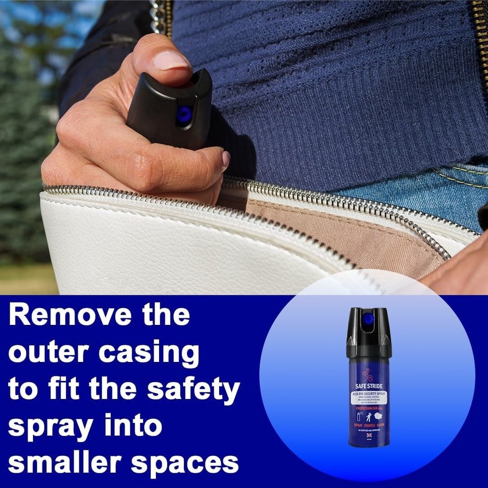 Self Defence Spray SafeStride Long Range Criminal Identifier Spray,3m ...