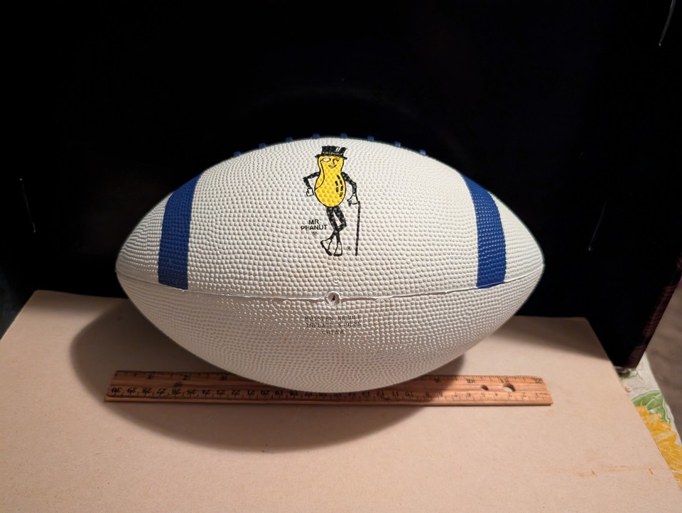 Mr Peanut Planters Peanut Football White Life Savers Logo 1990's Lot#44 ...
