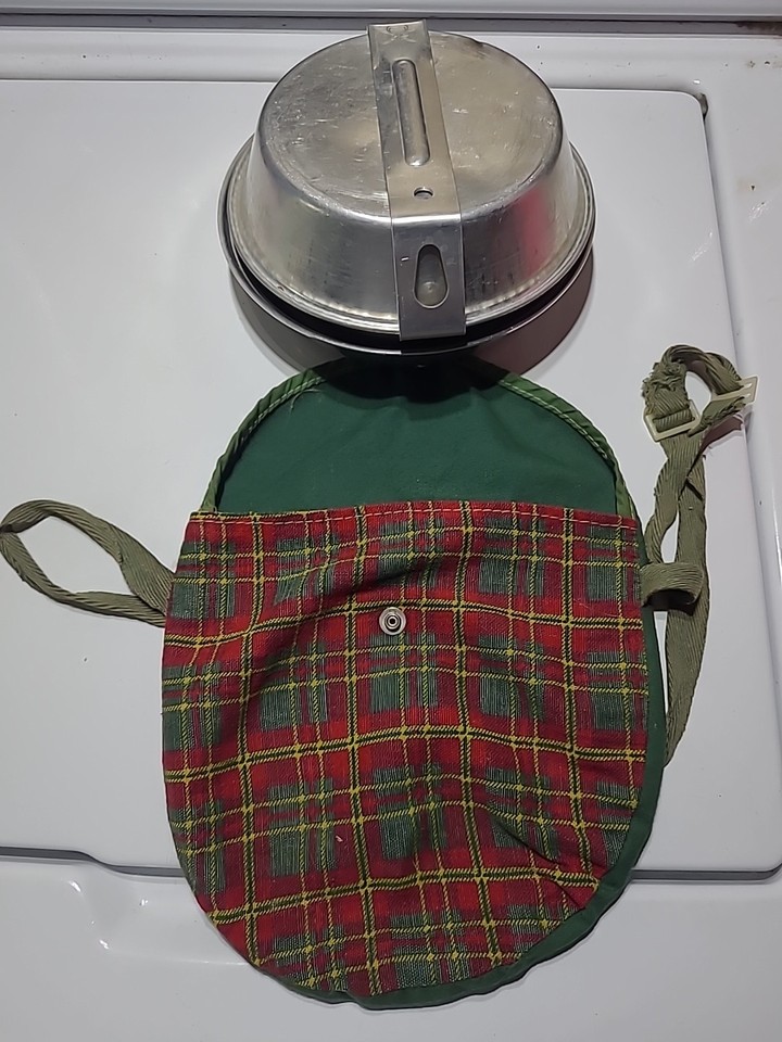 Vintage 1960s Girl Scout Camping Mess Kit Pot, Bowl, Pan, Cup, Kettle ...