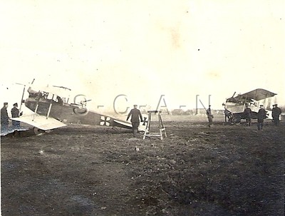Original Vintage German WWI Small RP- German Airplane- Biplane- Plane ...