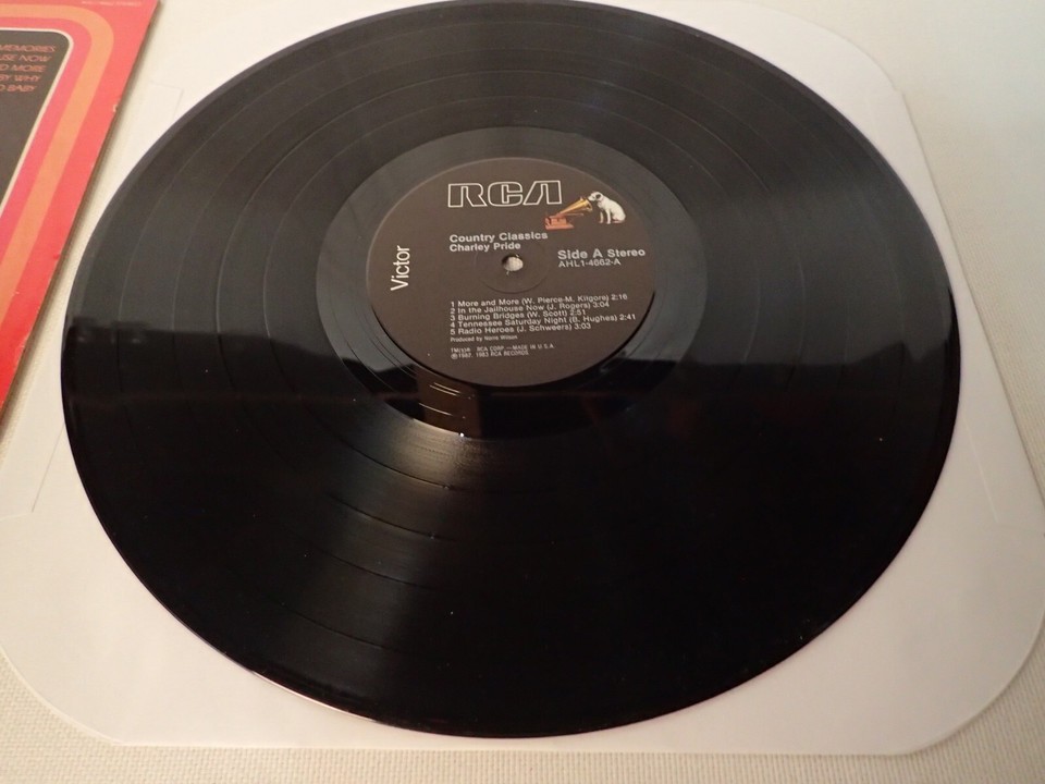1983 Vintage Vinyl CHARLEY PRIDE Record COUNTRY CLASSICS Album | eBay