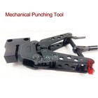 Manual punch machine Mechanical punching tool processing row opening ...