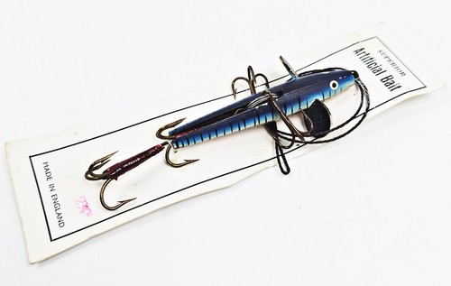 Nice Allcocks 2.5" Patent Ring Mounted Devon Minnow Lure New On Card ...