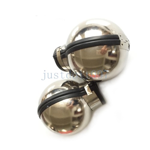 Stainless Steel Torture Ball Head Hood Helmet Slave Collar BDSM Bondage ...