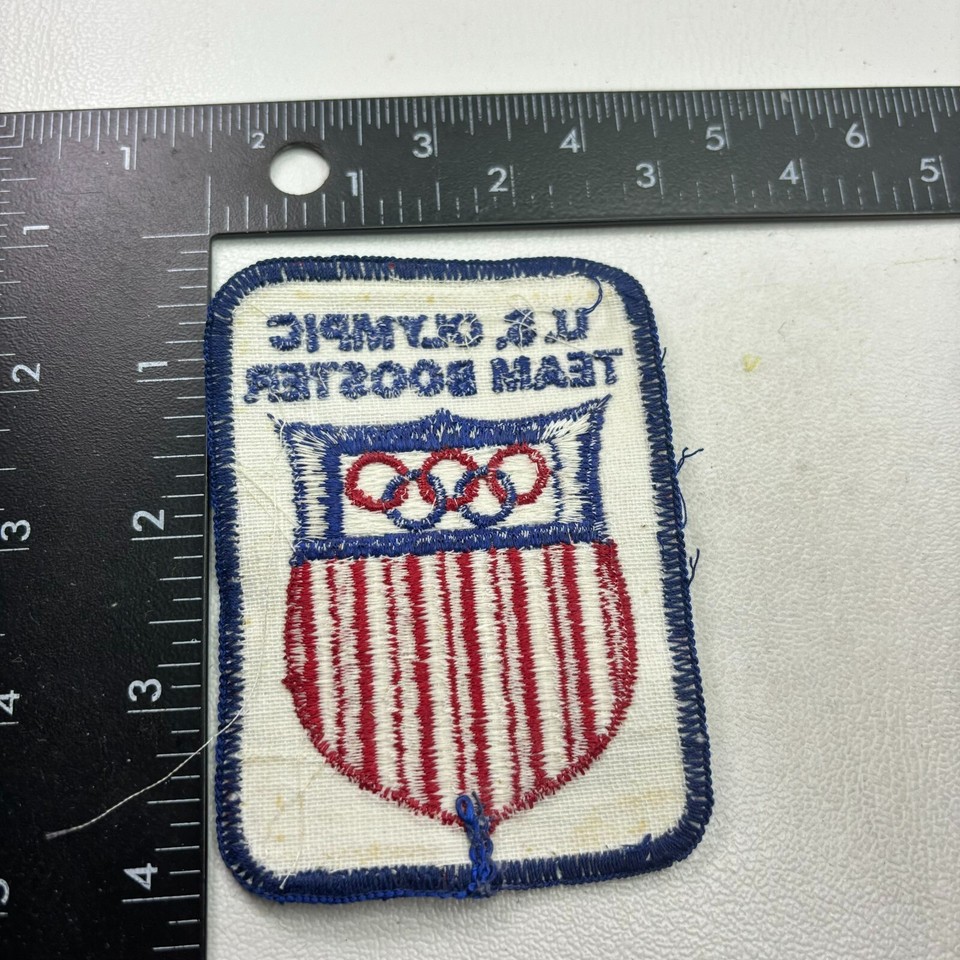 VINTAGE U.S. OLYMPIC TEAM BOOSTER Patch Athletic Competition 361J | eBay