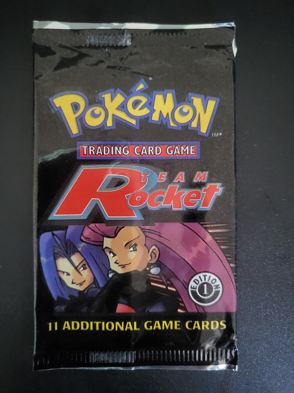 Pokémon TCG Team Rocket 1st Edition Booster Wrapper/Box Top - Choose ...