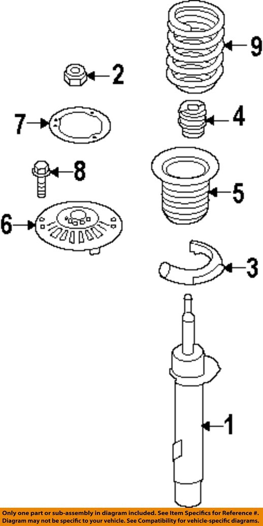 BMW 31306869931 Genuine OEM Strut Mount Bolt for sale online | eBay