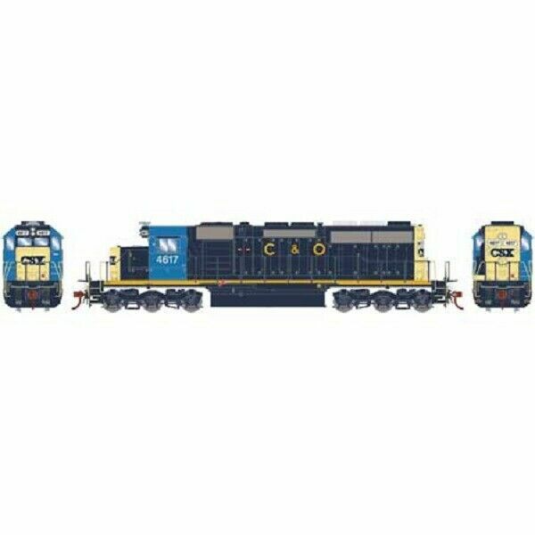 Athearn RTR Sd40 CSX Ex-c&o Patch Unit #4617 DCC Ready Ath86731 for ...