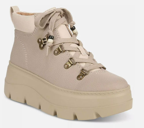Zodiac Women's Billie Billie Lace-up Ankle Boot - Pebble Synthetic - 9. ...