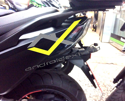 KYMCO AK550 TOP BOX' LUGGAGE CARRIER / REAR RACK | eBay