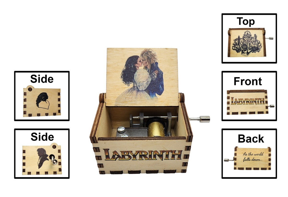 Labyrinth Jewelry Box Labyrinth Music Box As The World Falls Down
