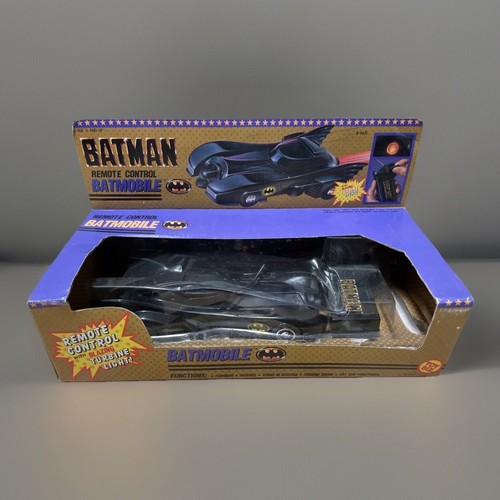 🚨 1989 ToyBiz Batman Batmobile, Original Box & Remote - Rare Item 🚨 | eBay