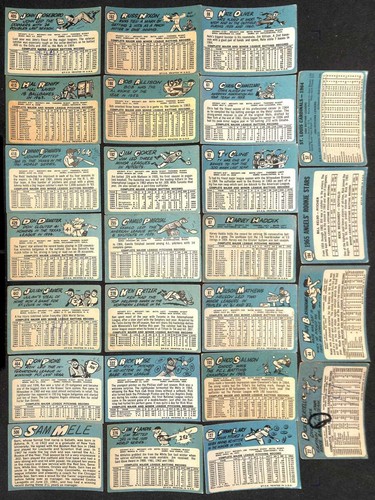 1965 Topps GOOD avg lot 25 different baseball cards vy low grade BV$130 ...