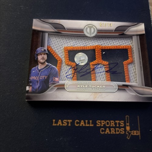 2025 Topps Tribute- KYLE TUCKER #PPA-KT Premium Patch Auto Relic , Auto ...