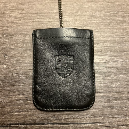 Vintage Porsche Leather Keychain Key Holder Pouch | eBay