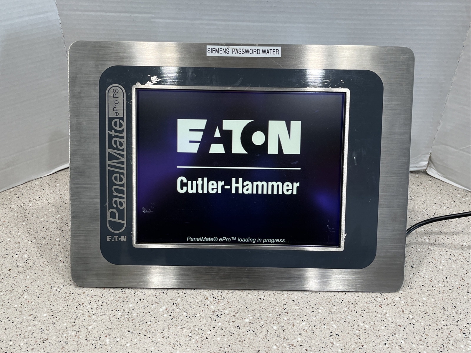 Cutler Hammer Eaton 7685ST-12OD PanelMate ePro PS HMI Operator ...