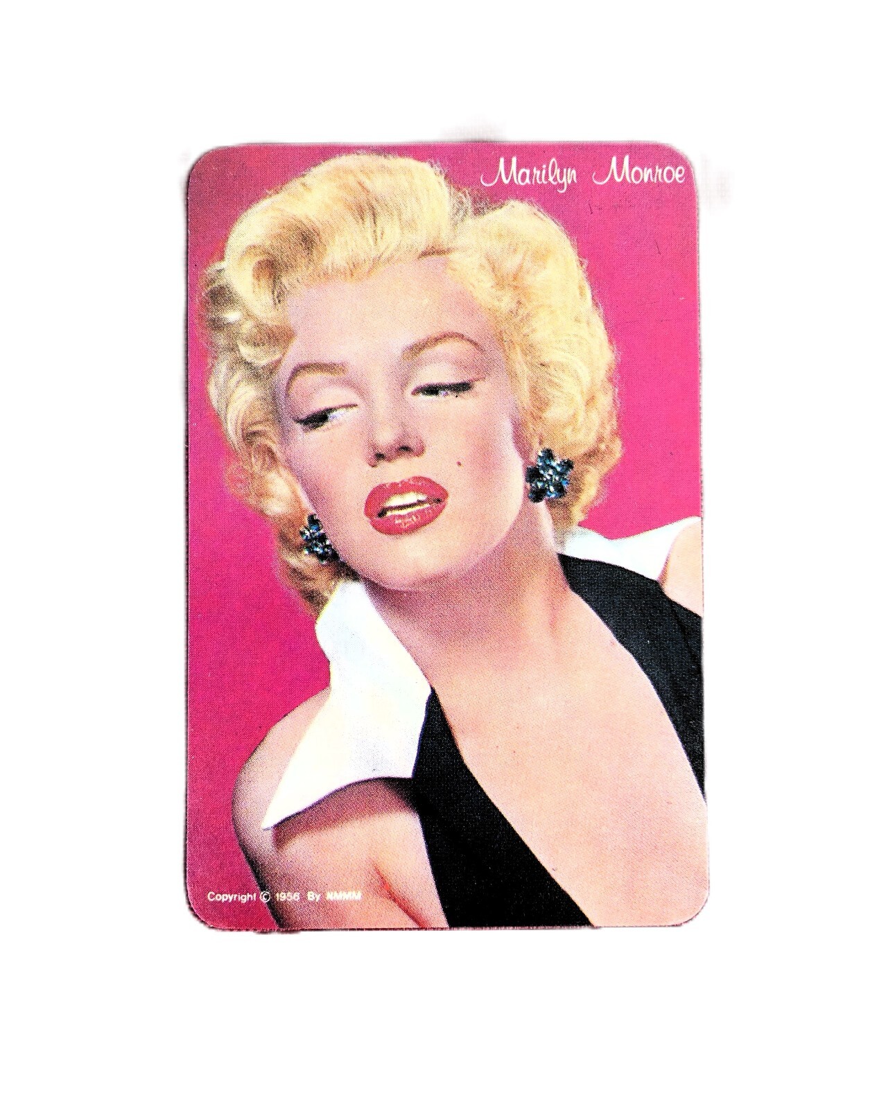 RARE 1956 MMMM MARILYN MONROE (1) SINGLE PLAYING CARD 8 OF SPADES MINT ...