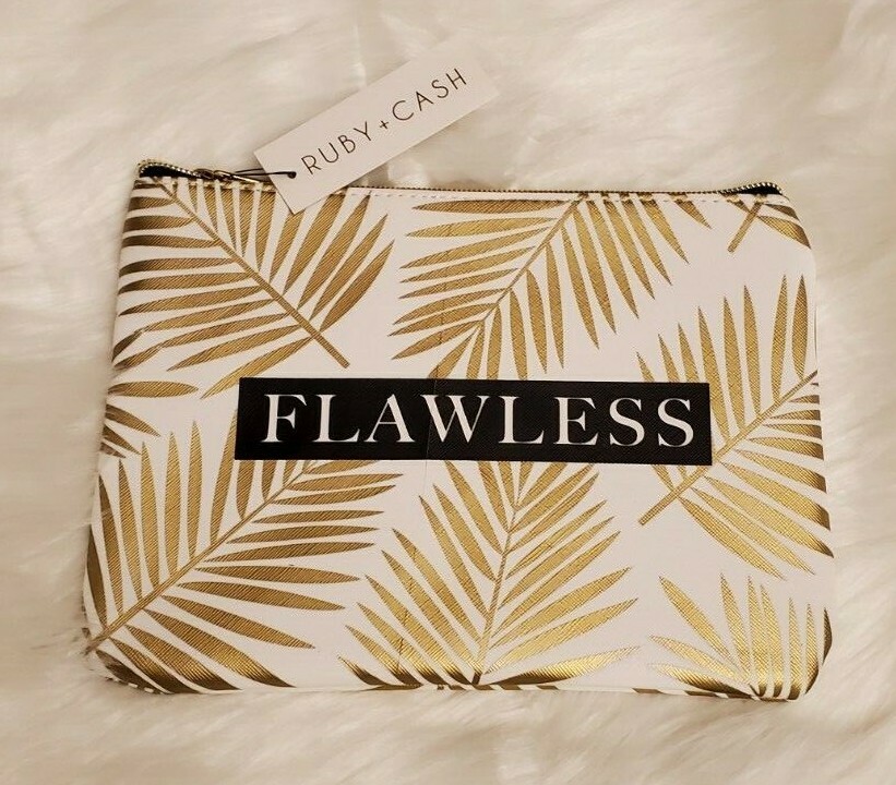 Ruby+Cash Faux Leather Makeup Bag & Organizer *NEW* Free Shipping | eBay