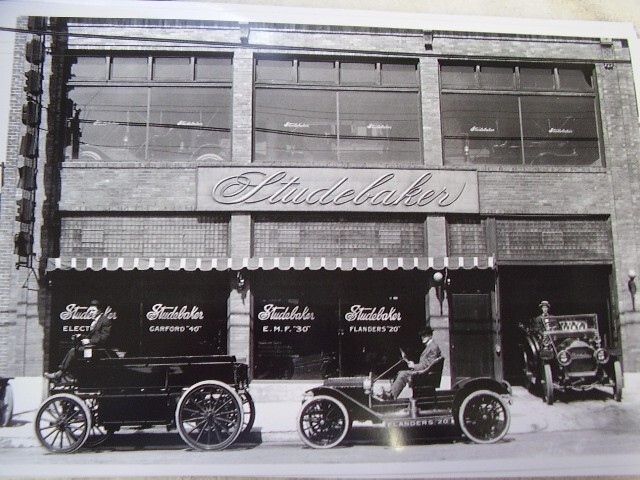 1910 STUDEBAKER EMF FLANDERS DEALERSHIP KANSAS CITY 11 X 17 PHOTO ...